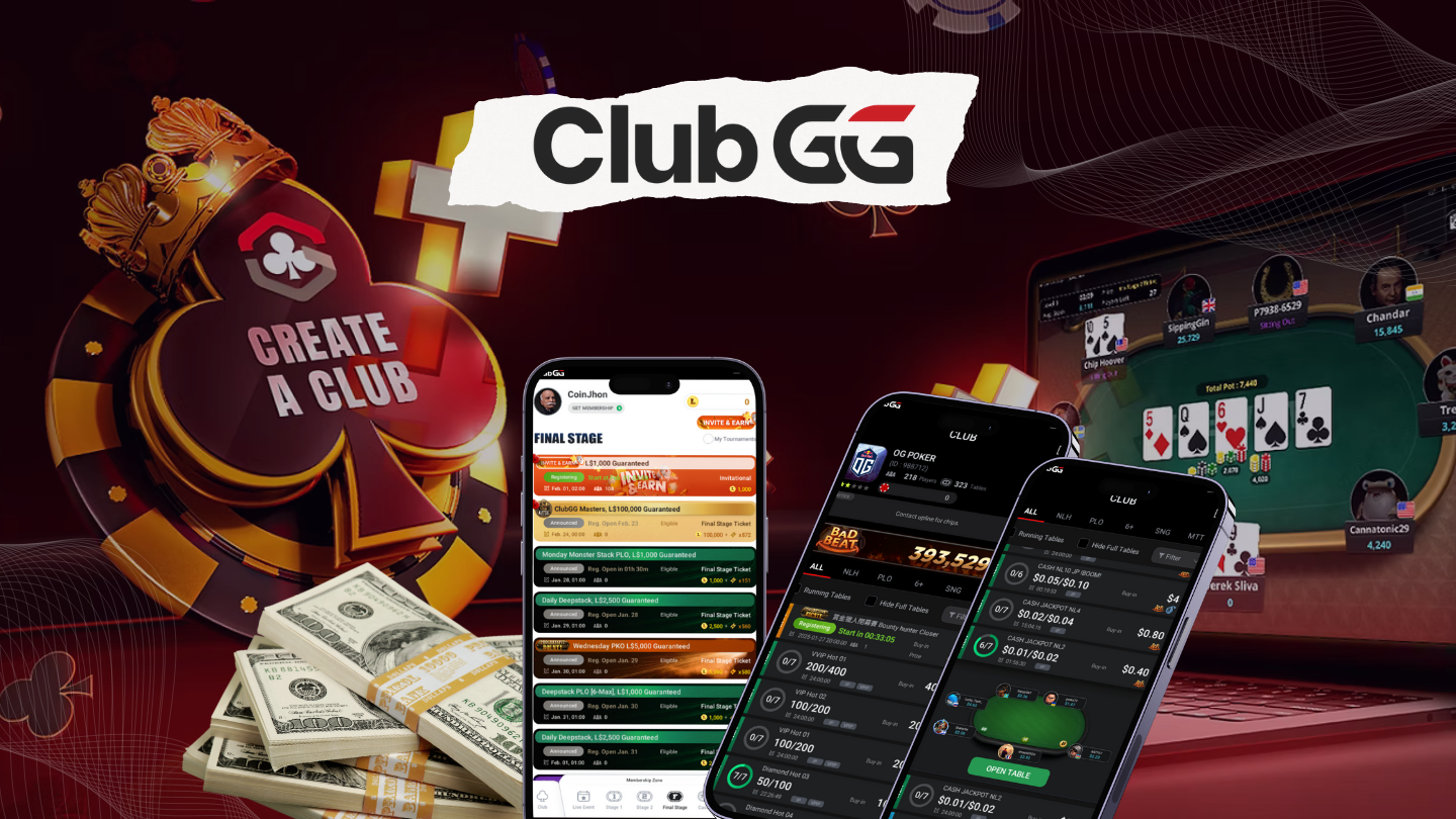 ClubGG poker table review: choose your strategies for maximum profit ...